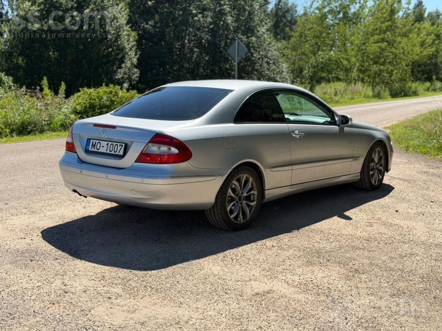 Grey Mercedes-Benz CLK 320 2006 in Ludza, with an engine capacity of 3.00 L and mileage of 0 thousand km for 5200 €, photo 4 on AUTOMOTO.COM.LV