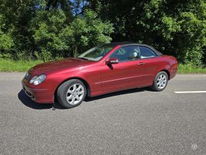 Red Mercedes-Benz CLK 320 2006 in Kaunas, with an engine capacity of 3.20 L and mileage of 170 thousand km for 7300 €, photo 7 on AUTOMOTO.COM.LV