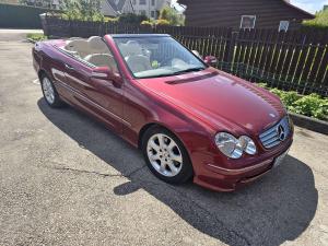 Red Mercedes-Benz CLK 320 2006 in Kaunas, with an engine capacity of 3.20 L and mileage of 170 thousand km for 7300 €, photo 15 on AUTOMOTO.COM.LV