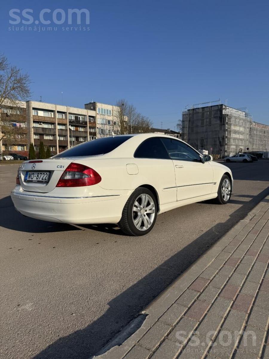 Белый Мерседес ЦЛК 320 2008 в Бауска, объемом двигателя 3.00 л и пробегом 271 тыс. км за 4450 €, фото 5 на AUTOMOTO.COM.LV