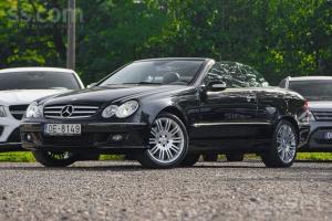 Black Mercedes-Benz clk-350 2007 in Riga, with an engine capacity of 3.50 L and mileage of 156 thousand km for 10990 €, photo 3 on AUTOMOTO.COM.LV