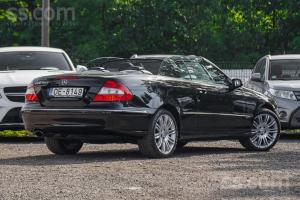 Black Mercedes-Benz clk-350 2007 in Riga, with an engine capacity of 3.50 L and mileage of 156 thousand km for 10990 €, photo 6 on AUTOMOTO.COM.LV