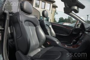 Black Mercedes-Benz clk-350 2007 in Riga, with an engine capacity of 3.50 L and mileage of 156 thousand km for 10990 €, photo 9 on AUTOMOTO.COM.LV