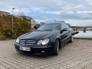 Black Mercedes-Benz clk-350 2006 in Riga, with an engine capacity of 3.50 L and mileage of 192 thousand km for 7888 €, photo 6 on AUTOMOTO.COM.LV