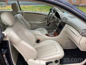 Black Mercedes-Benz clk-350 2006 in Riga, with an engine capacity of 3.50 L and mileage of 192 thousand km for 7888 €, photo 10 on AUTOMOTO.COM.LV