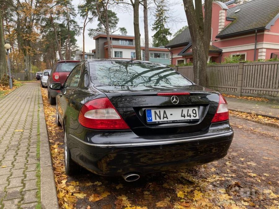 Black Mercedes-Benz clk-350 2006 in Riga, with an engine capacity of 3.50 L and mileage of 192 thousand km for 7888 €, photo 20 on AUTOMOTO.COM.LV