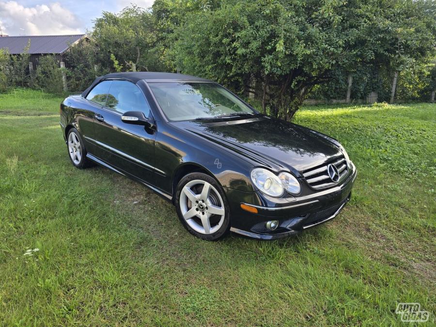 Melns Mercedes-Benz clk-500 2006 Šilutė, ar dzinēja tilpumu 5.00 L un nobraukumu 190 tūkst. km par 5900 €, foto 3 vietnē AUTOMOTO.COM.LV