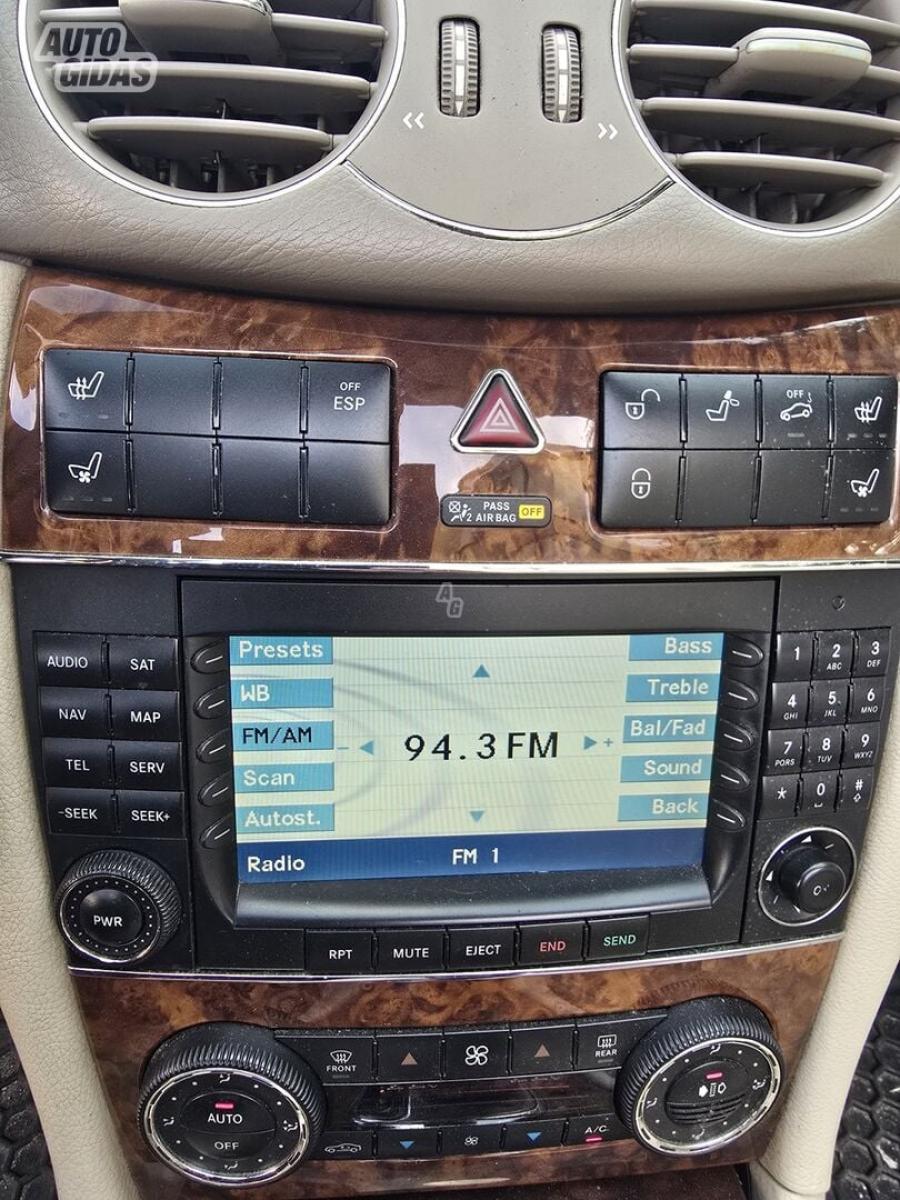 Melns Mercedes-Benz clk-500 2006 Šilutė, ar dzinēja tilpumu 5.00 L un nobraukumu 190 tūkst. km par 5900 €, foto 20 vietnē AUTOMOTO.COM.LV