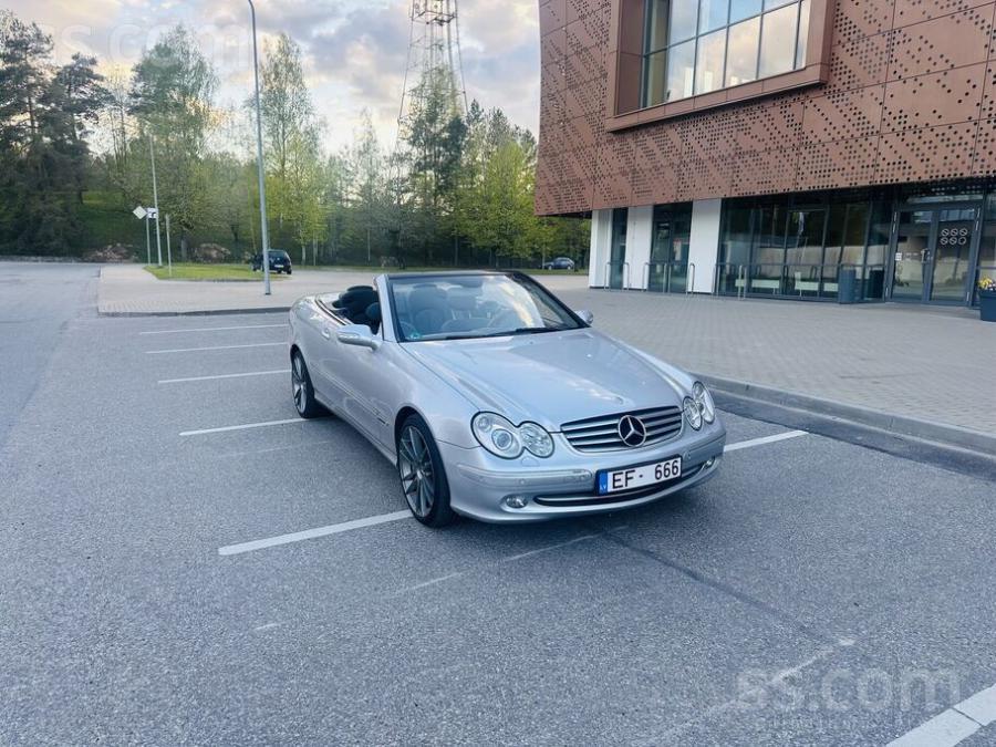 Мерседес ЦЛК 500 2003 в Рига, объемом двигателя 5.00 л и пробегом 250 тыс. км за 8500 €, фото 1 на AUTOMOTO.COM.LV