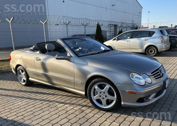 Мерседес ЦЛК 500 2004 в Рига, объемом двигателя 5.00 л и пробегом 125 тыс. км за 9900 €, фото 1 на AUTOMOTO.COM.LV