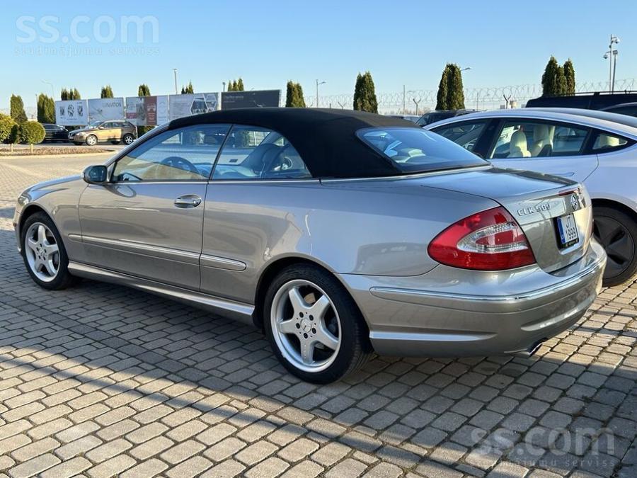 Мерседес ЦЛК 500 2004 в Рига, объемом двигателя 5.00 л и пробегом 125 тыс. км за 9900 €, фото 5 на AUTOMOTO.COM.LV