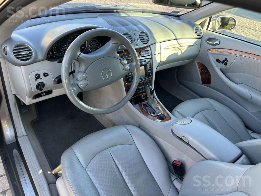 Мерседес ЦЛК 500 2004 в Рига, объемом двигателя 5.00 л и пробегом 125 тыс. км за 9900 €, фото 7 на AUTOMOTO.COM.LV