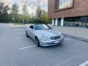 Серый Мерседес ЦЛК 500 2003 в Рига, объемом двигателя 5.00 л и пробегом 250 тыс. км за 8500 €, фото  на AUTOMOTO.COM.LV