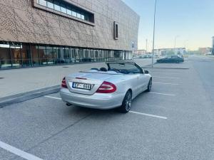 Серый Мерседес ЦЛК 500 2003 в Рига, объемом двигателя 5.00 л и пробегом 250 тыс. км за 8500 €, фото 6 на AUTOMOTO.COM.LV