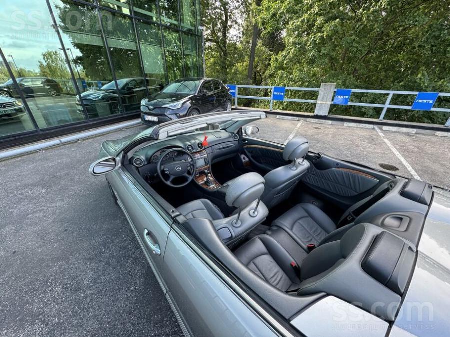 Pelēks Mercedes-Benz clk-500 2005 Rīga, ar dzinēja tilpumu 5.00 L un nobraukumu 0 tūkst. km par 4950 €, foto 6 vietnē AUTOMOTO.COM.LV