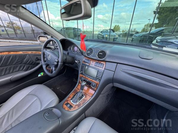 Pelēks Mercedes-Benz clk-500 2005 Rīga, ar dzinēja tilpumu 5.00 L un nobraukumu 0 tūkst. km par 4950 €, foto 8 vietnē AUTOMOTO.COM.LV