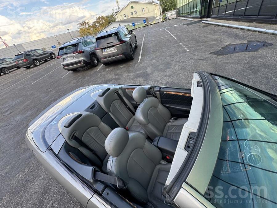 Pelēks Mercedes-Benz clk-500 2005 Rīga, ar dzinēja tilpumu 5.00 L un nobraukumu 0 tūkst. km par 4950 €, foto 9 vietnē AUTOMOTO.COM.LV