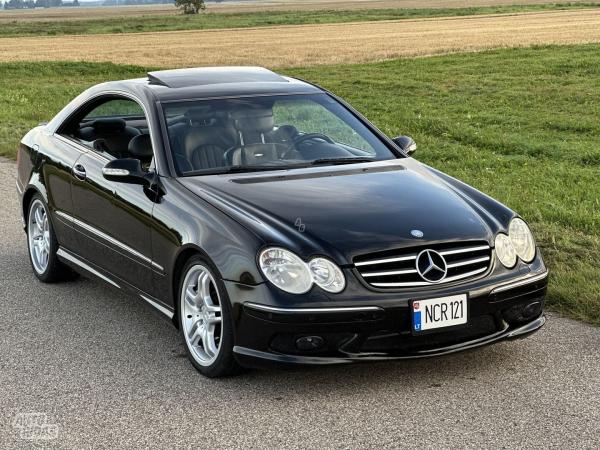 Melns Mercedes-Benz clk-55-amg 2005 Šakiai, ar dzinēja tilpumu 5.40 L un nobraukumu 225 tūkst. km par 12000 €, foto 1 vietnē AUTOMOTO.COM.LV