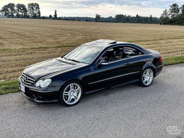 Melns Mercedes-Benz clk-55-amg 2005 Šakiai, ar dzinēja tilpumu 5.40 L un nobraukumu 225 tūkst. km par 12000 €, foto 2 vietnē AUTOMOTO.COM.LV