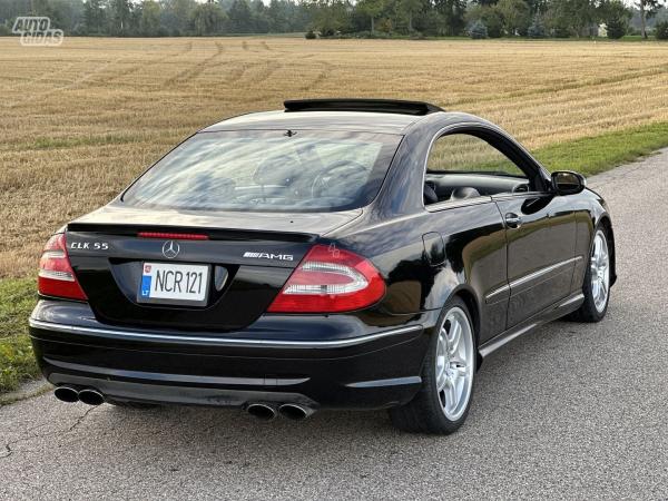 Melns Mercedes-Benz clk-55-amg 2005 Šakiai, ar dzinēja tilpumu 5.40 L un nobraukumu 225 tūkst. km par 12000 €, foto 8 vietnē AUTOMOTO.COM.LV