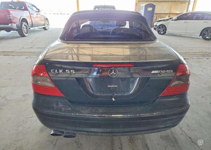 Zils Mercedes-Benz clk-55-amg 2004 Kauņa, ar dzinēja tilpumu 5.50 L un nobraukumu 220 tūkst. km par 4500 €, foto 7 vietnē AUTOMOTO.COM.LV