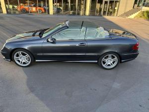 Grey Mercedes-Benz clk-55-amg 2008 in Vilnius, with an engine capacity of 5.50 L and mileage of 185 thousand km for 15000 €, photo 4 on AUTOMOTO.COM.LV