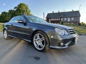 Grey Mercedes-Benz clk-55-amg 2008 in Vilnius, with an engine capacity of 5.50 L and mileage of 185 thousand km for 15000 €, photo 7 on AUTOMOTO.COM.LV
