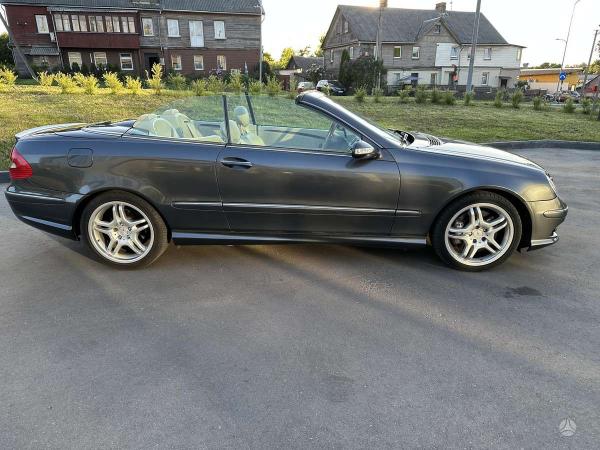 Grey Mercedes-Benz clk-55-amg 2008 in Vilnius, with an engine capacity of 5.50 L and mileage of 185 thousand km for 15000 €, photo 7 on AUTOMOTO.COM.LV