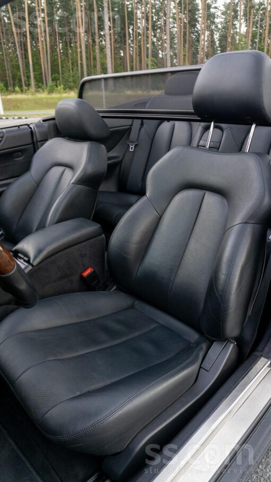 Melns Mercedes-Benz CLK-Class 2000 Rīga, ar dzinēja tilpumu 4.30 L un nobraukumu 77 tūkst. km par 19990 €, foto 27 vietnē AUTOMOTO.COM.LV