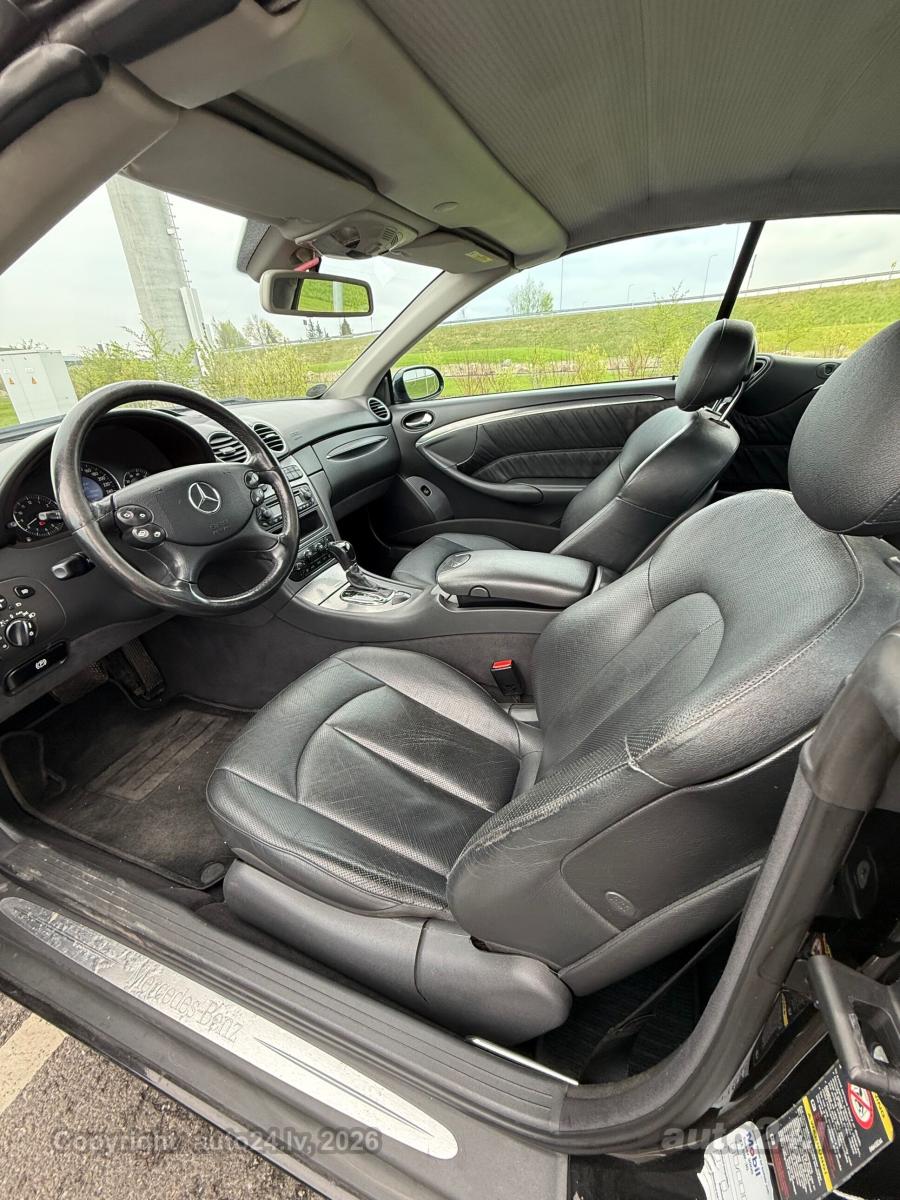 Melns Mercedes-Benz CLK-Class 2004 Tallina, ar dzinēja tilpumu 1.80 L un nobraukumu 265 tūkst. km par 6790 €, foto 4 vietnē AUTOMOTO.COM.LV