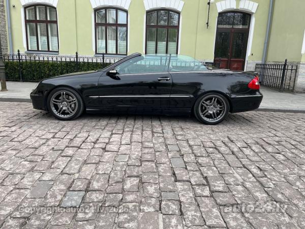 Black Mercedes-Benz CLK-Class 2007 in Tallinn, with an engine capacity of 3.00 L and mileage of 266 thousand km for 8999 €, photo 3 on AUTOMOTO.COM.LV