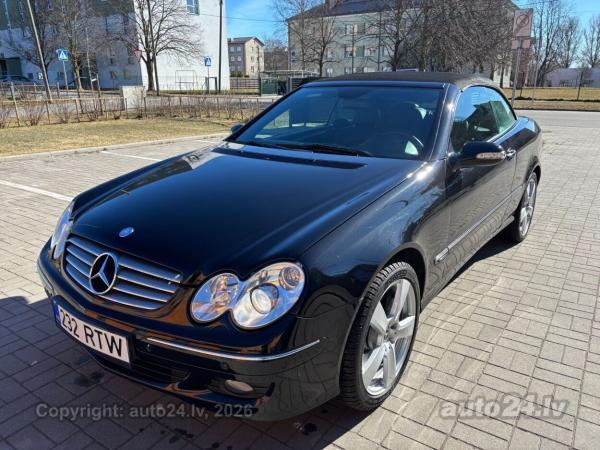 Black Mercedes-Benz CLK-Class 2009 in Tallinn, with an engine capacity of 3.00 L and mileage of 257 thousand km for 9990 €, photo 1 on AUTOMOTO.COM.LV