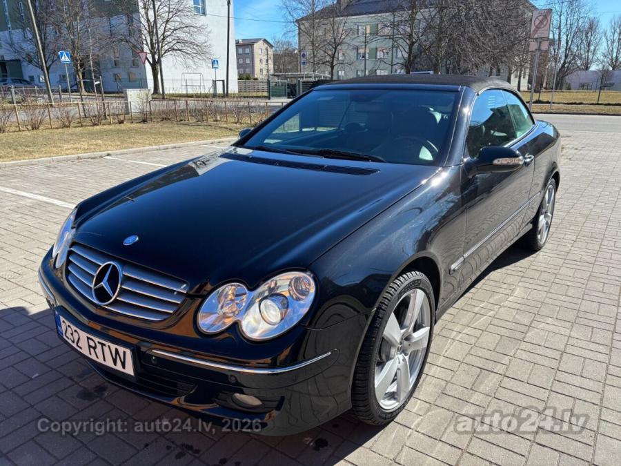 Melns Mercedes-Benz CLK-Class 2009 Tallina, ar dzinēja tilpumu 3.00 L un nobraukumu 257 tūkst. km par 9990 €, foto 1 vietnē AUTOMOTO.COM.LV