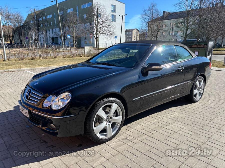 Melns Mercedes-Benz CLK-Class 2009 Tallina, ar dzinēja tilpumu 3.00 L un nobraukumu 257 tūkst. km par 9990 €, foto 2 vietnē AUTOMOTO.COM.LV