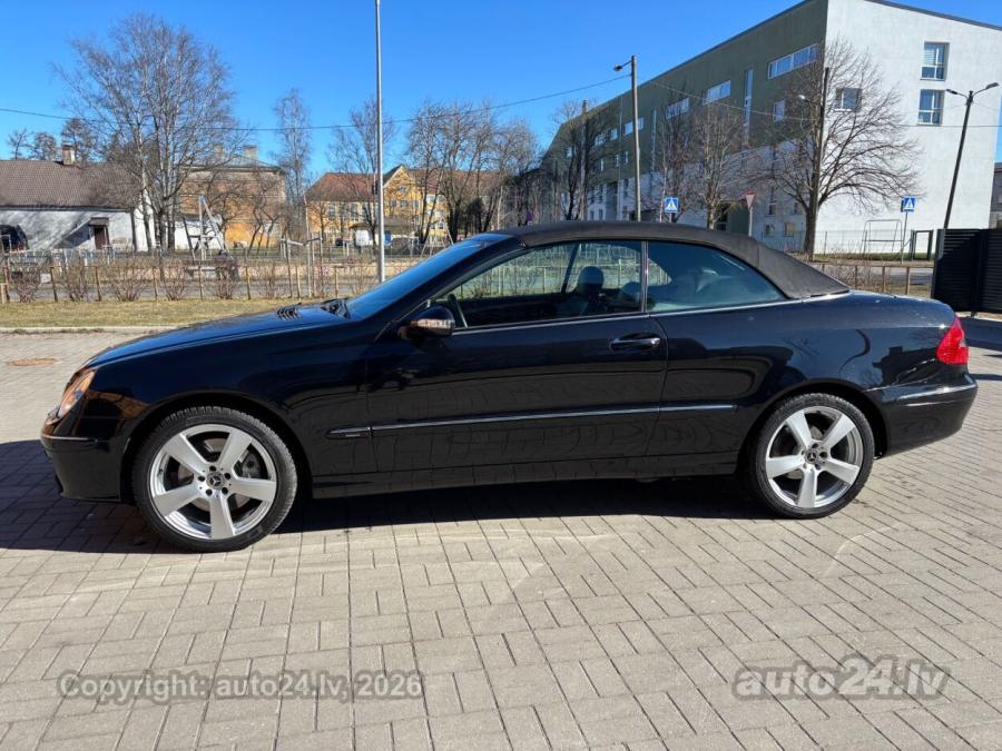 Melns Mercedes-Benz CLK-Class 2009 Tallina, ar dzinēja tilpumu 3.00 L un nobraukumu 257 tūkst. km par 9990 €, foto 3 vietnē AUTOMOTO.COM.LV