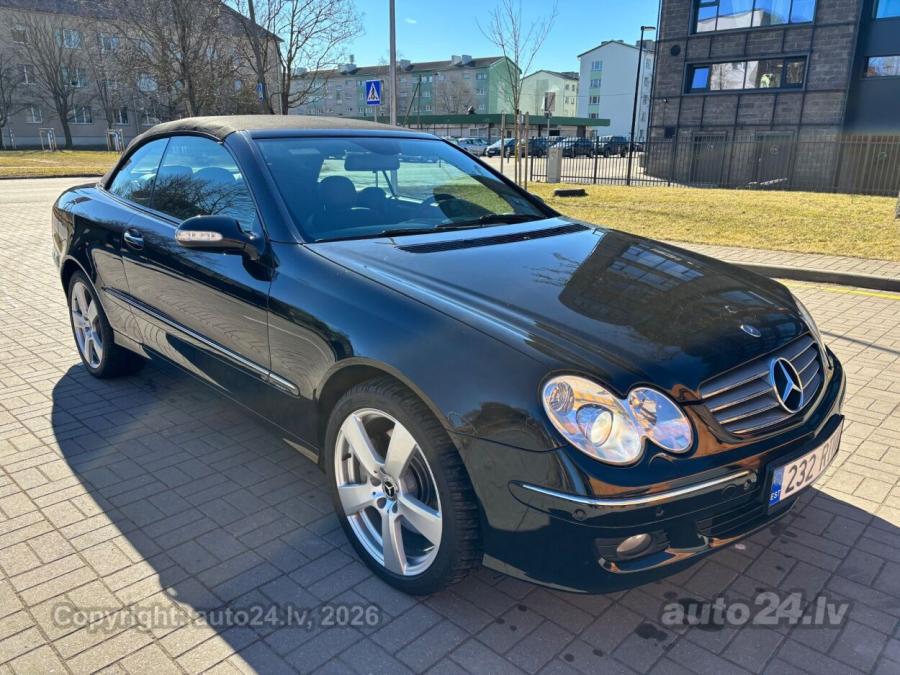 Melns Mercedes-Benz CLK-Class 2009 Tallina, ar dzinēja tilpumu 3.00 L un nobraukumu 257 tūkst. km par 9990 €, foto 9 vietnē AUTOMOTO.COM.LV