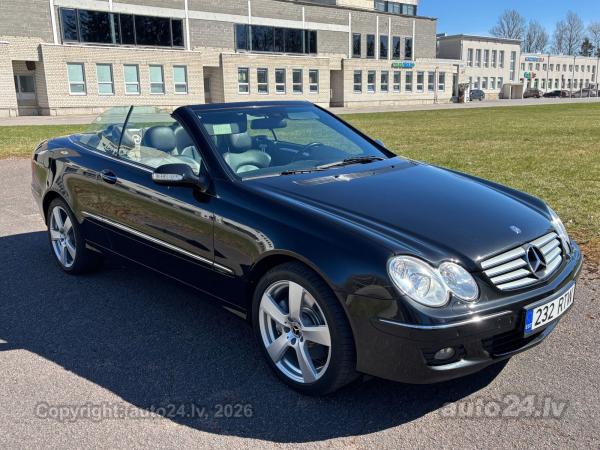 Black Mercedes-Benz CLK-Class 2009 in Tallinn, with an engine capacity of 3.00 L and mileage of 258 thousand km for 9990 €, photo 1 on AUTOMOTO.COM.LV