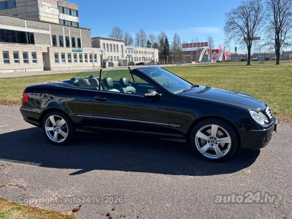 Black Mercedes-Benz CLK-Class 2009 in Tallinn, with an engine capacity of 3.00 L and mileage of 258 thousand km for 9990 €, photo 2 on AUTOMOTO.COM.LV