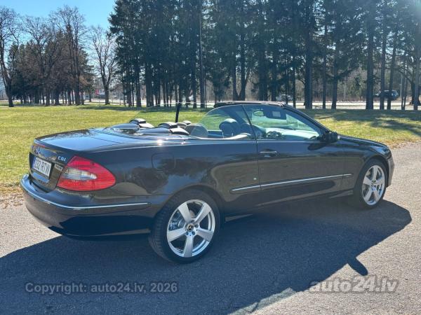 Black Mercedes-Benz CLK-Class 2009 in Tallinn, with an engine capacity of 3.00 L and mileage of 258 thousand km for 9990 €, photo 3 on AUTOMOTO.COM.LV
