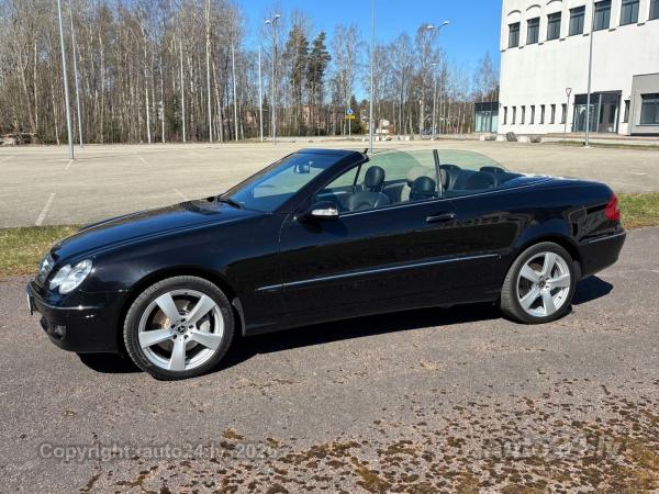 Black Mercedes-Benz CLK-Class 2009 in Tallinn, with an engine capacity of 3.00 L and mileage of 258 thousand km for 9990 €, photo 5 on AUTOMOTO.COM.LV