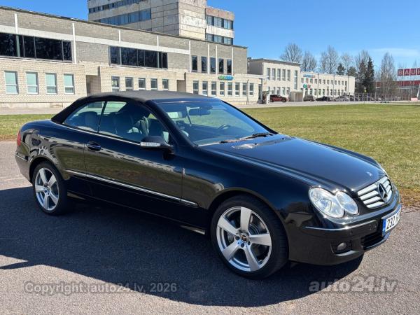 Black Mercedes-Benz CLK-Class 2009 in Tallinn, with an engine capacity of 3.00 L and mileage of 258 thousand km for 9990 €, photo 8 on AUTOMOTO.COM.LV