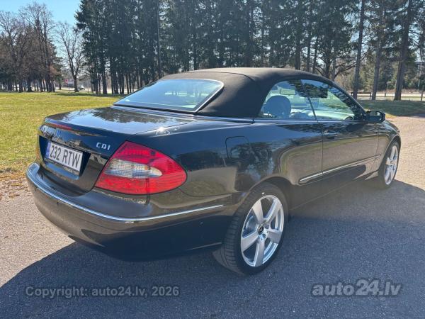 Black Mercedes-Benz CLK-Class 2009 in Tallinn, with an engine capacity of 3.00 L and mileage of 258 thousand km for 9990 €, photo 10 on AUTOMOTO.COM.LV