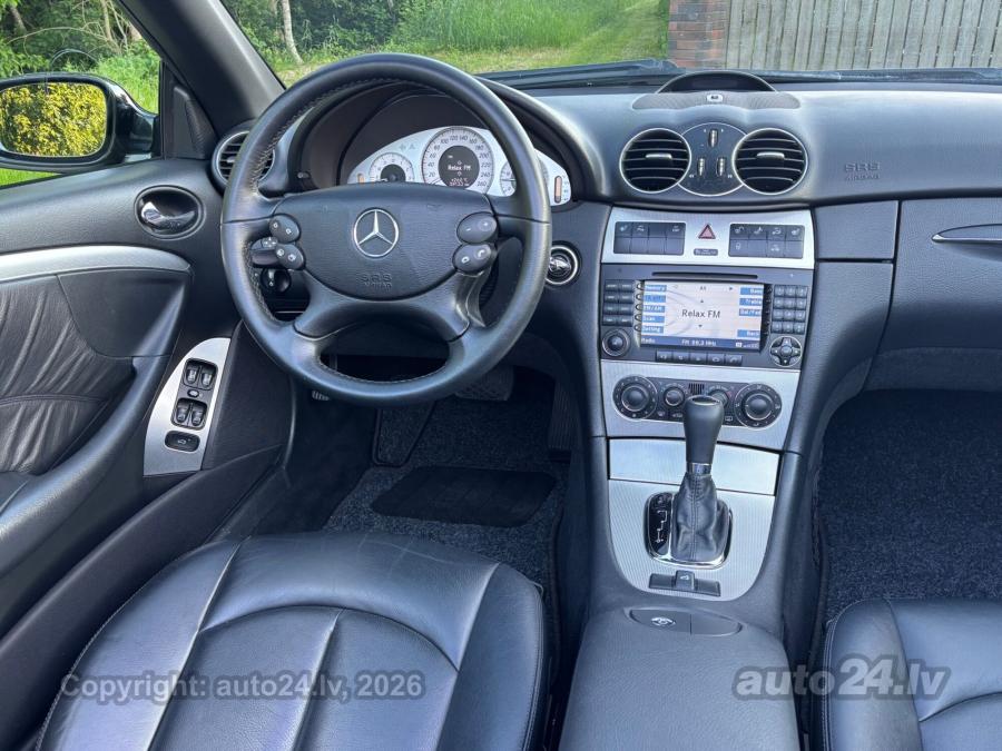 Melns Mercedes-Benz CLK-Class 2009 Tallina, ar dzinēja tilpumu 3.00 L un nobraukumu 259 tūkst. km par 8990 €, foto 15 vietnē AUTOMOTO.COM.LV