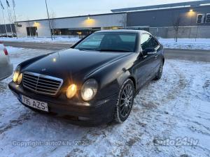 Melns Mercedes-Benz CLK-Class 2000 Tallina, ar dzinēja tilpumu 2.30 L un nobraukumu 0 tūkst. km par 1900 €, foto  vietnē AUTOMOTO.COM.LV