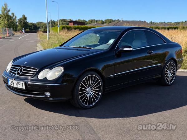 Black Mercedes-Benz CLK-Class 2004 in Tallinn, with an engine capacity of 2.70 L and mileage of 375 thousand km for 4490 €, photo 4 on AUTOMOTO.COM.LV