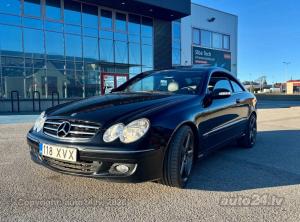 Black Mercedes-Benz CLK-Class 2005 in Tartu, with an engine capacity of 1.80 L and mileage of 274 thousand km for 4950 €, photo  on AUTOMOTO.COM.LV