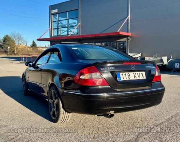 Black Mercedes-Benz CLK-Class 2005 in Tartu, with an engine capacity of 1.80 L and mileage of 274 thousand km for 4950 €, photo 4 on AUTOMOTO.COM.LV