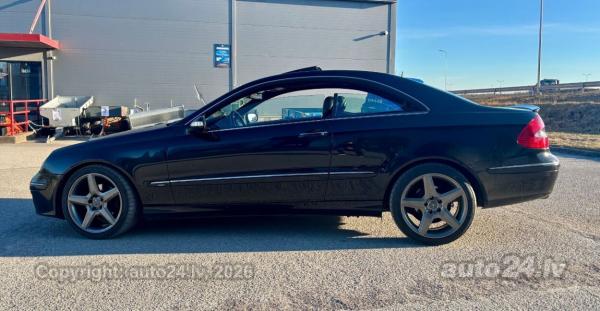 Black Mercedes-Benz CLK-Class 2005 in Tartu, with an engine capacity of 1.80 L and mileage of 274 thousand km for 4950 €, photo 7 on AUTOMOTO.COM.LV