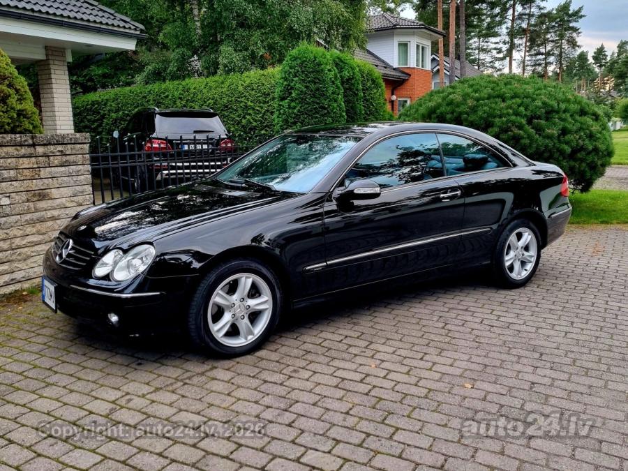Melns Mercedes-Benz CLK-Class 2005 Tallina, ar dzinēja tilpumu 2.70 L un nobraukumu 200 tūkst. km par 7700 €, foto 8 vietnē AUTOMOTO.COM.LV