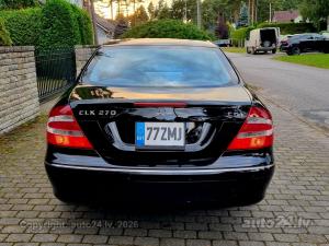 Black Mercedes-Benz CLK-Class 2005 in Tallinn, with an engine capacity of 2.70 L and mileage of 200 thousand km for 7700 €, photo 16 on AUTOMOTO.COM.LV